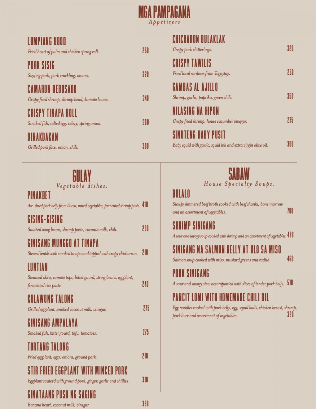 Dining | Ming's Garden